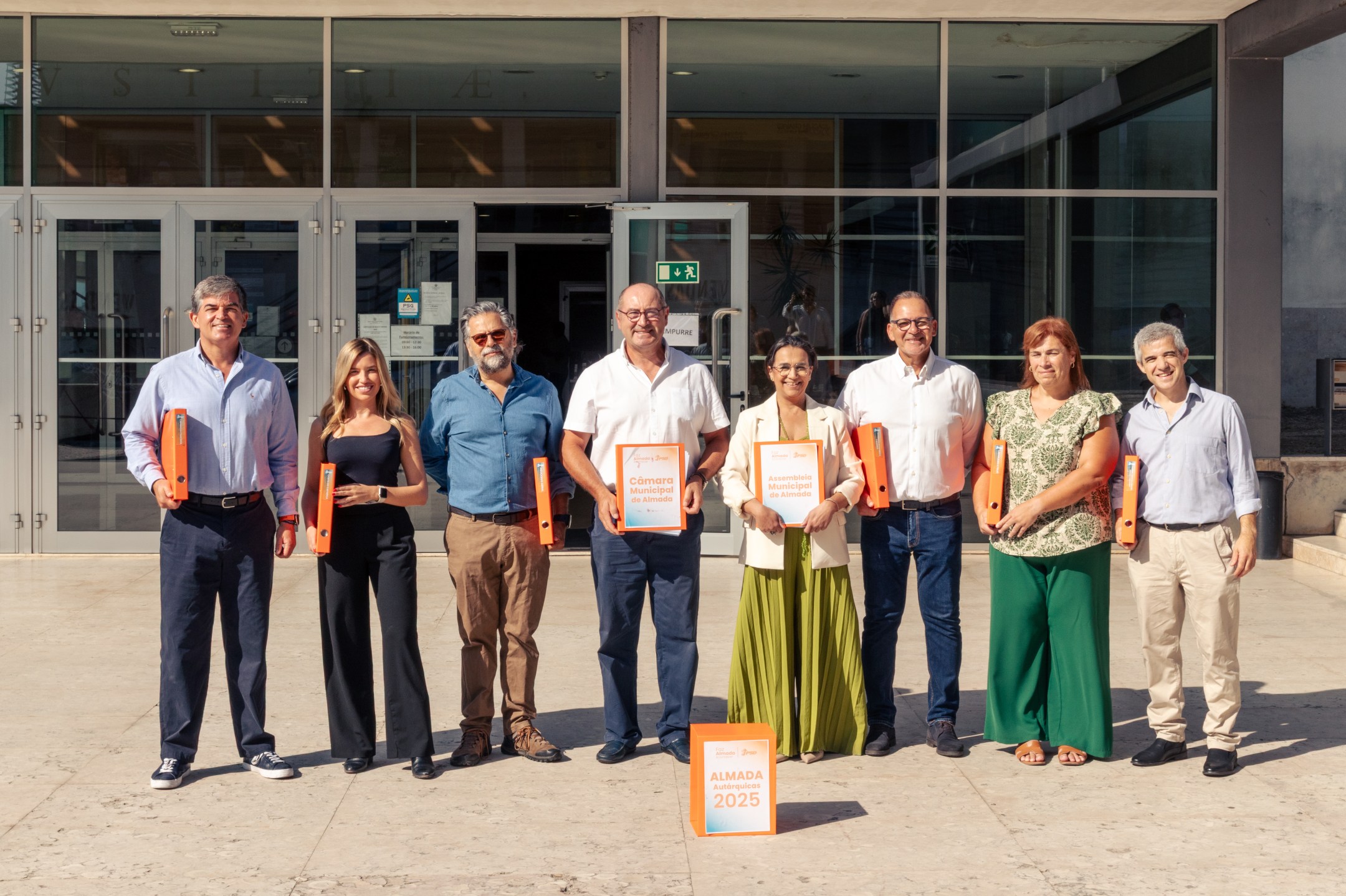 PSD Almada entrega listas autárquicas – PSD Almada